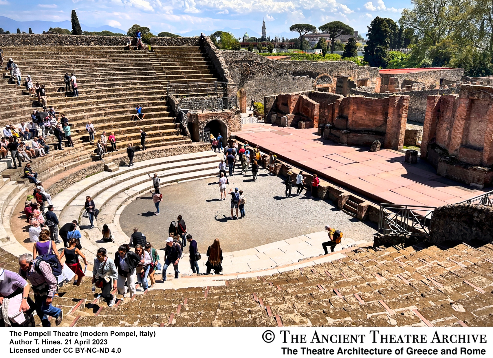 Pompeii Amphitheater Amphitheatre Of Pompeii In Valle Di Pompei