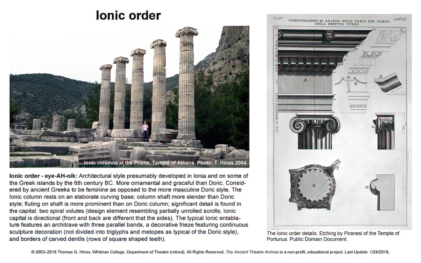 ionic.order – The Ancient Theatre Archive